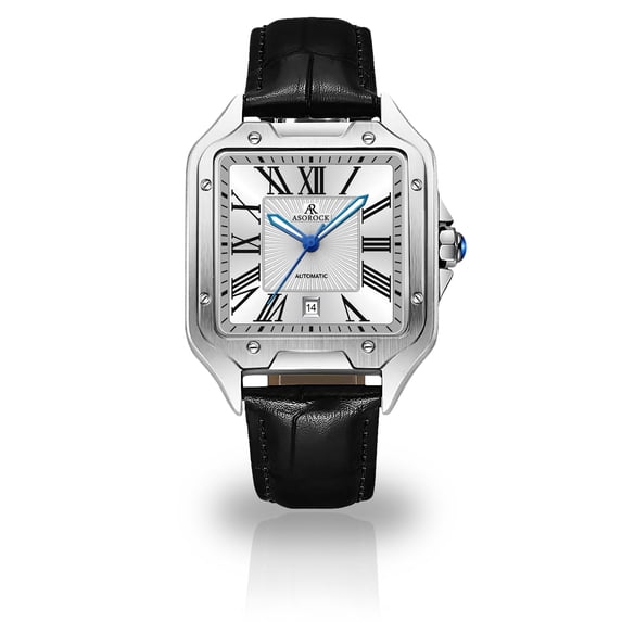 Silver/White Diplomat | 42 mm automatic homage mens watch | vintage ...