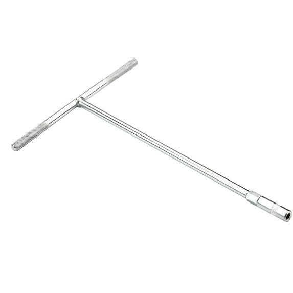 Silver Wrench Nuts Handle Socket T-handle Portable Mechanism Repair ...