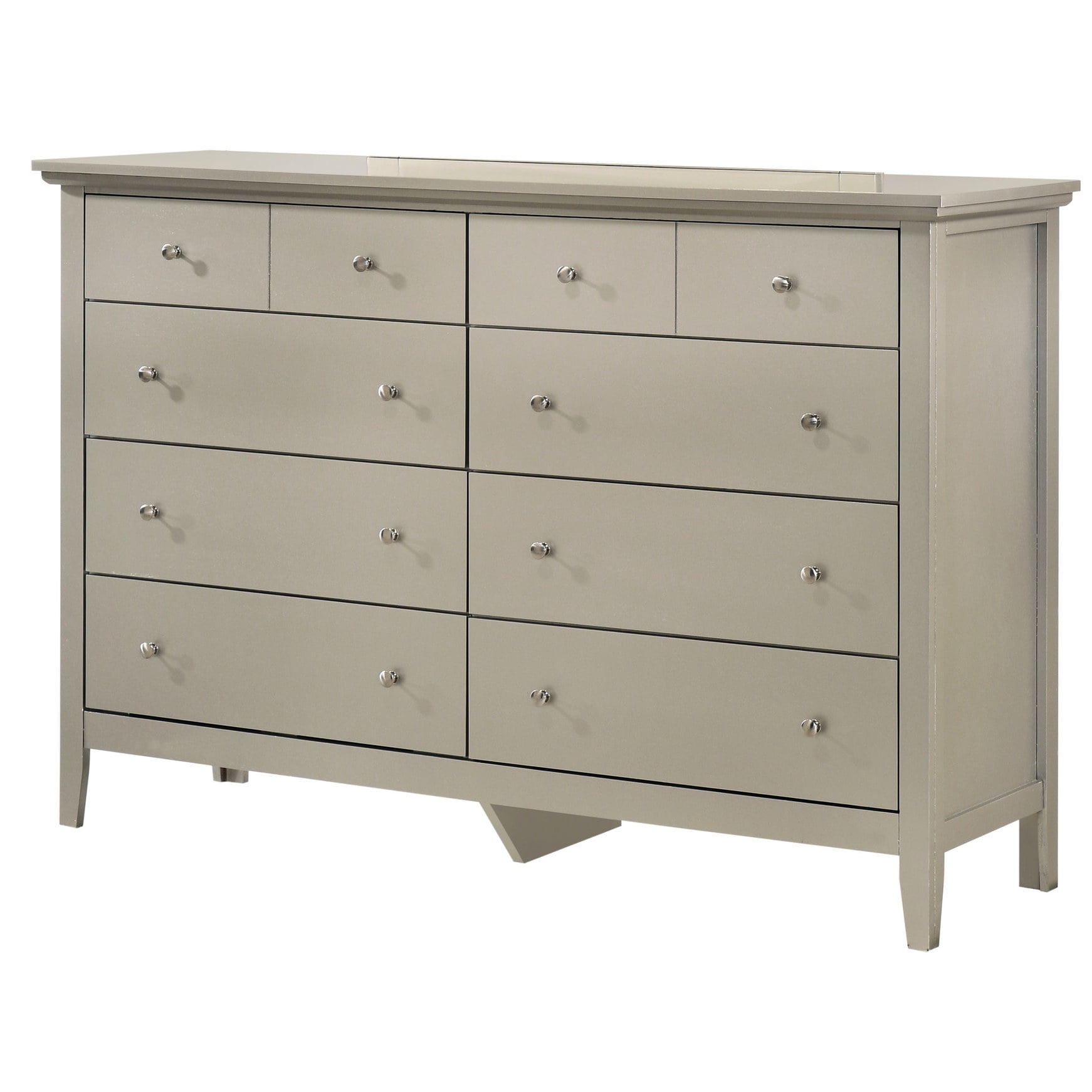 Silver champagne appearance, real wood veneer details - A sophisticated ...