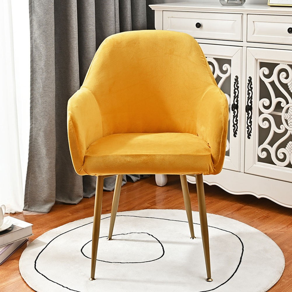 Silver fox velvet new curved chair cover chair cover universal chair ...