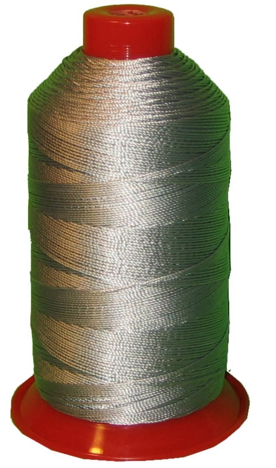 Silver gray Bonded Nylon Sewing Thread T135 #138 1250 Yard for Outdoor ...