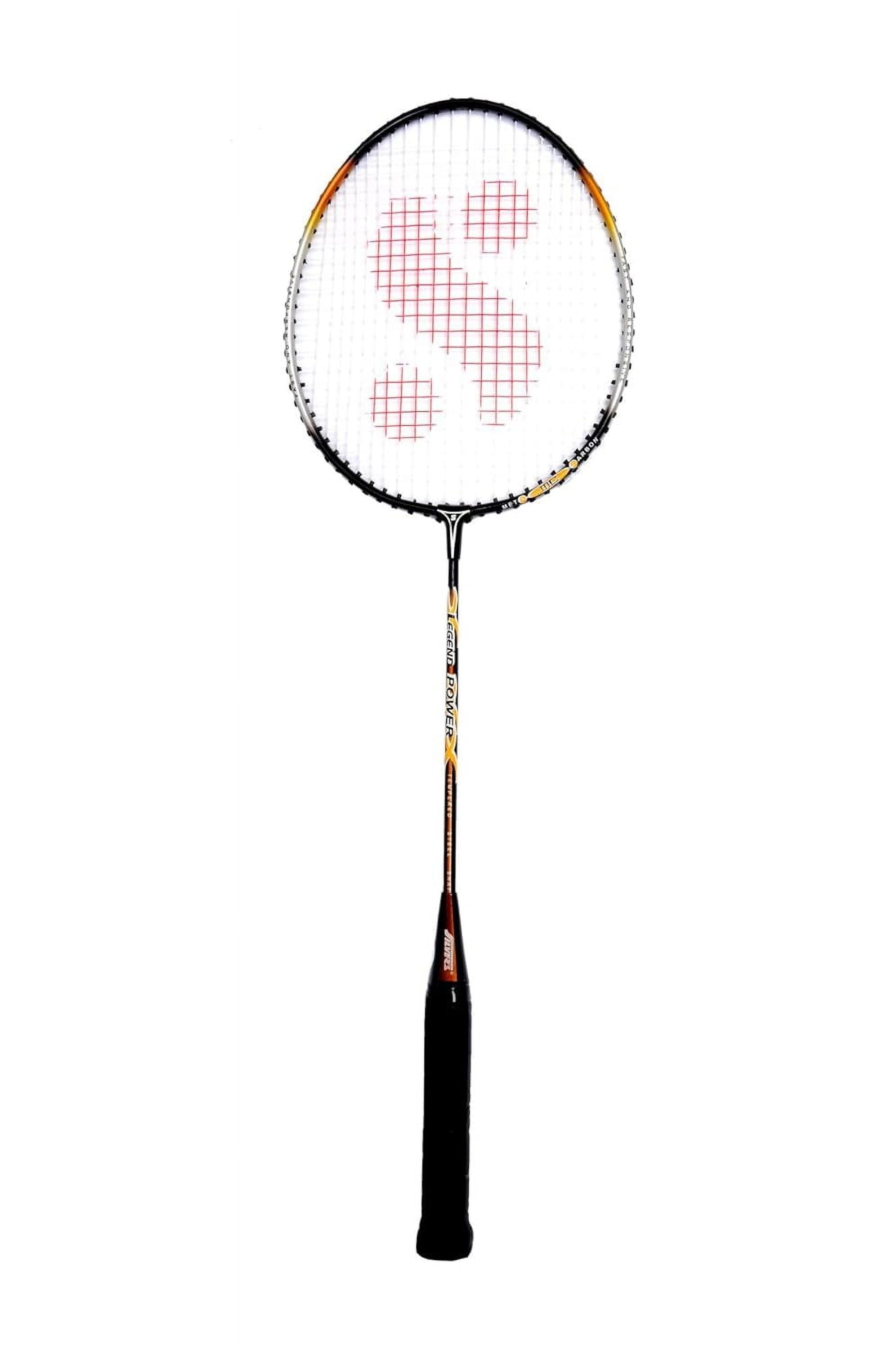 Silver's Aluminium, Legend Power Gut Badminton Racquet, Strung (Milky ...