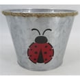 Silver with Red Ladybug Planter - Walmart.com
