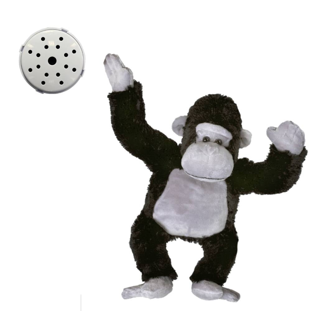 SilverBack the Gorilla 16 Inch Plush Toy with Recorder Device ...