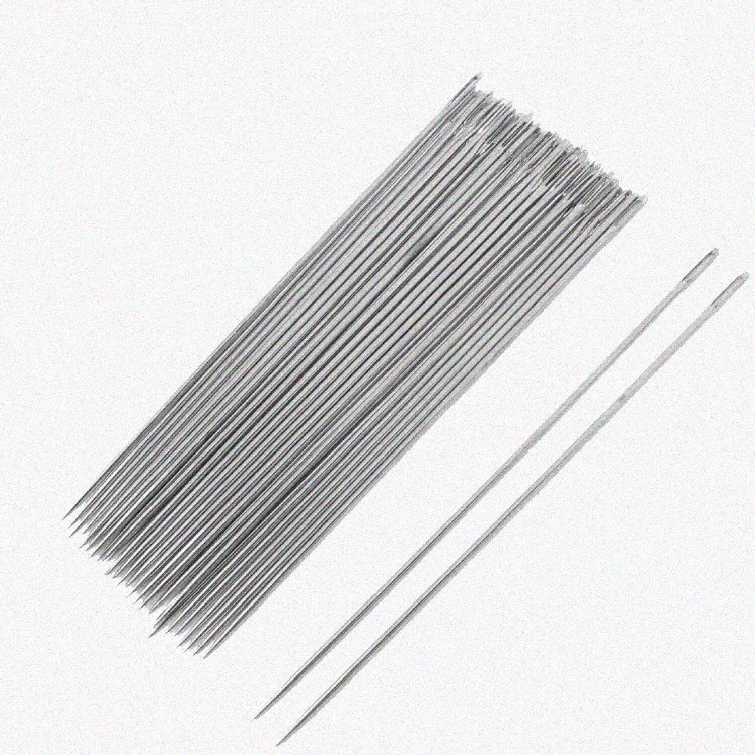 SilverStitch 40-Pack: 3.5" Metal Hand Sewing Needles for Precision ...