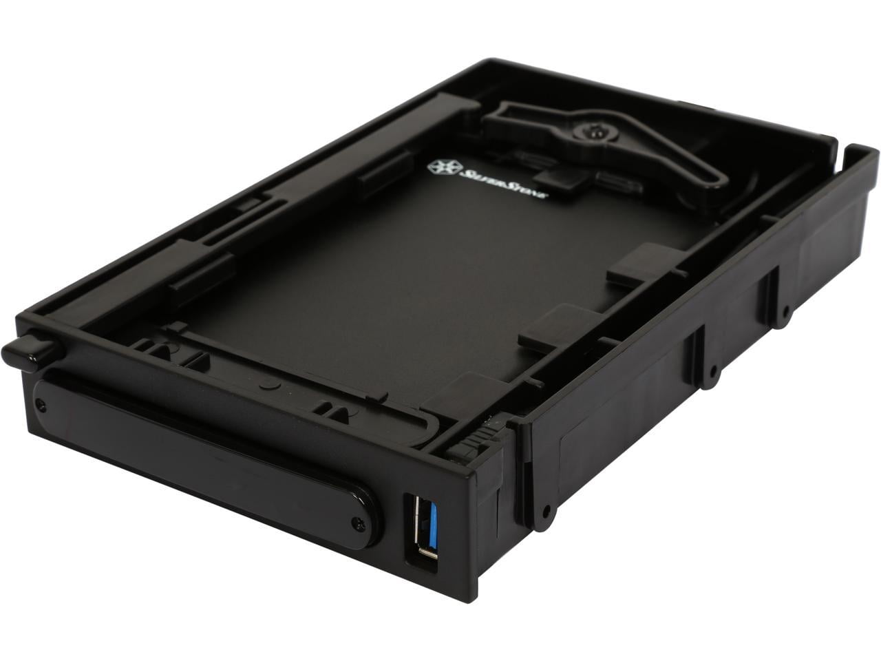 Silver Stone Technologies MS06 2.5 in. USB3 Enclosure with Docking Station - Walmart.com