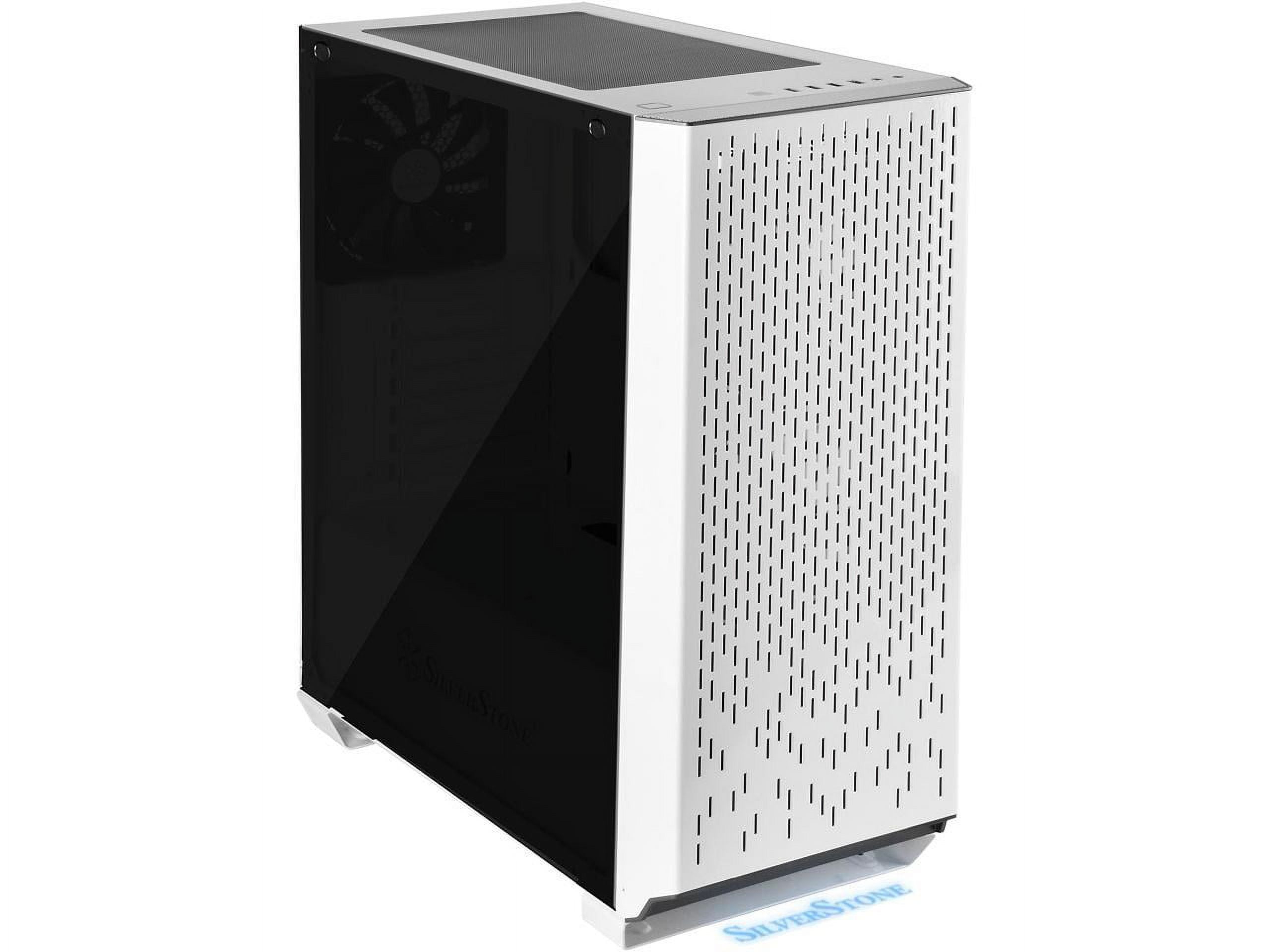 SilverStone Primera Series PM02 SST-PM02W-G White Steel Front Panel ...