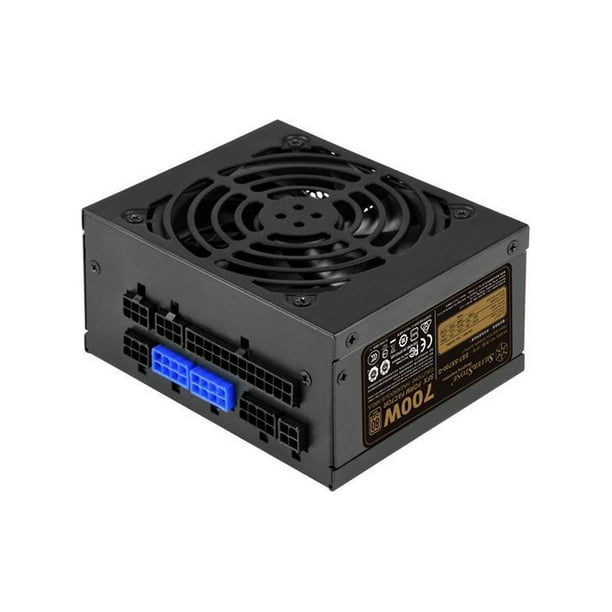700W, SFX form factor, single +12V rails with 58.4A output, Silent ...