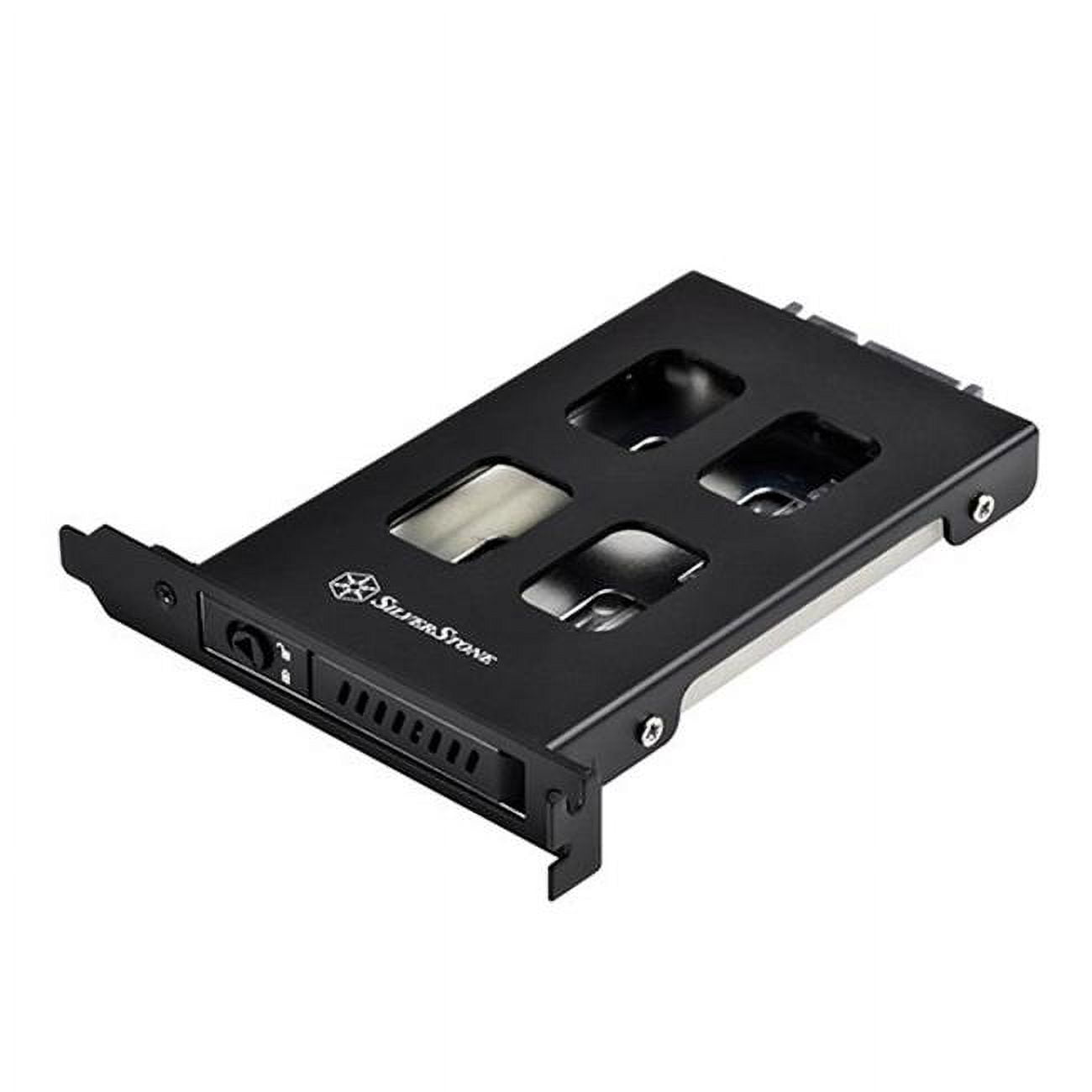 SilverStone Technologies EXB01 2.5 in. Key Lockable Metal PCI-E ...