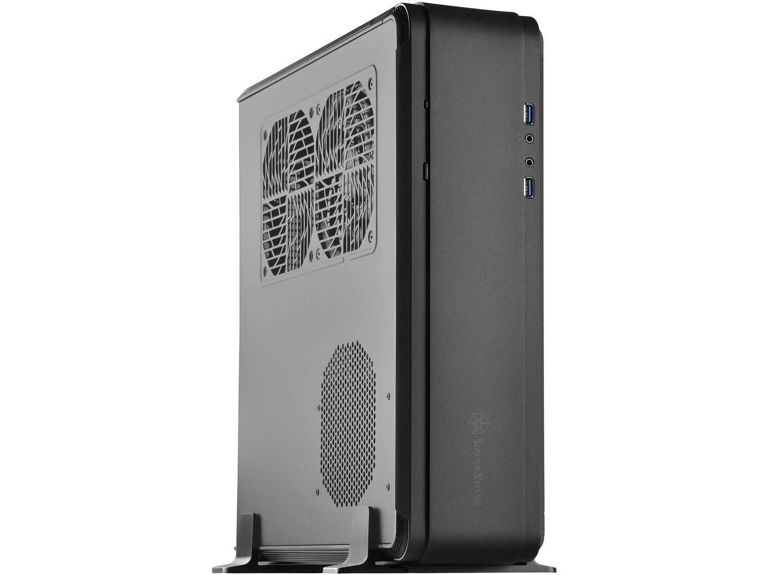 SilverStone Fortress Series SST-FTZ01B-E Black Aluminum unibody frame ...