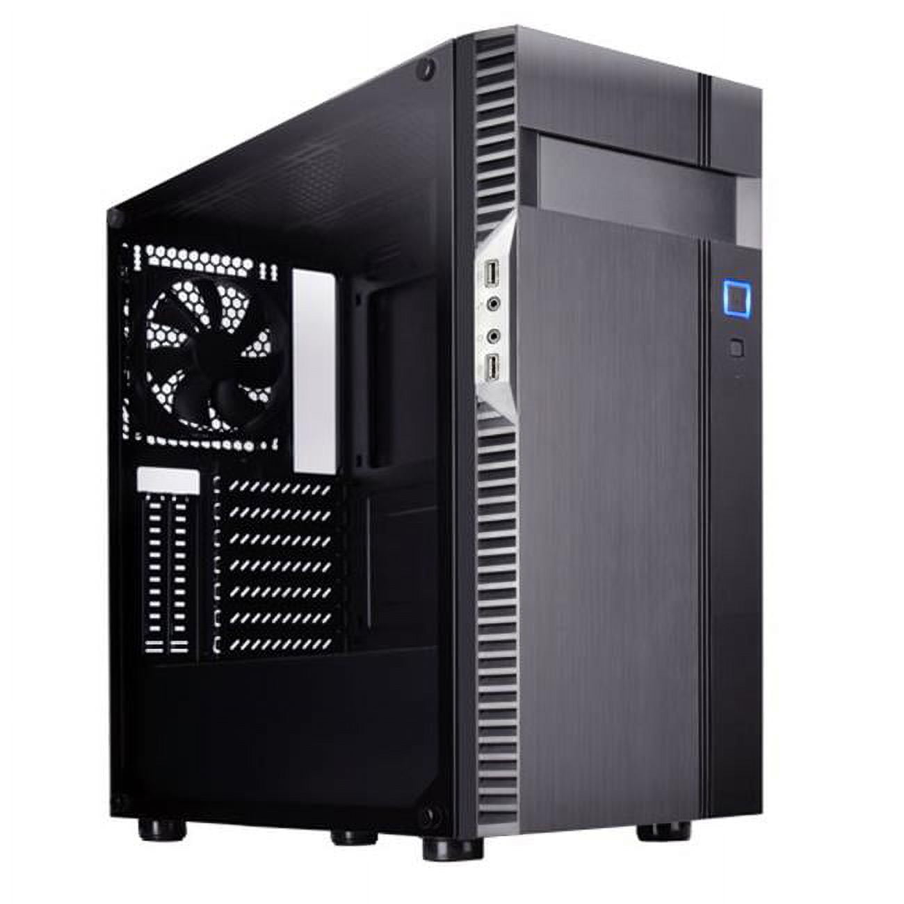 SilverStone Technologies Micro-ATx & ATx Tempered Glass Computer Case ...