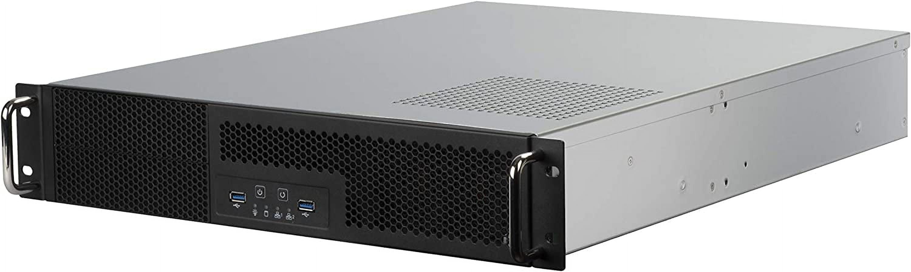 SilverStone Technology 2U Dual 5.25" Drive Bay ATX rackmount Industrial ...