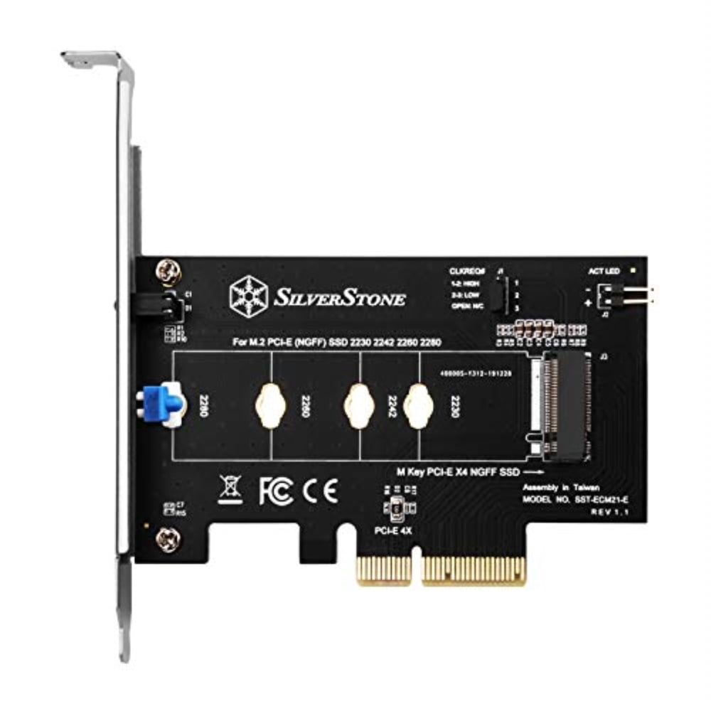 SilverStone Technology M.2 PCIe NVMe SSD Adapter Card - Walmart.com