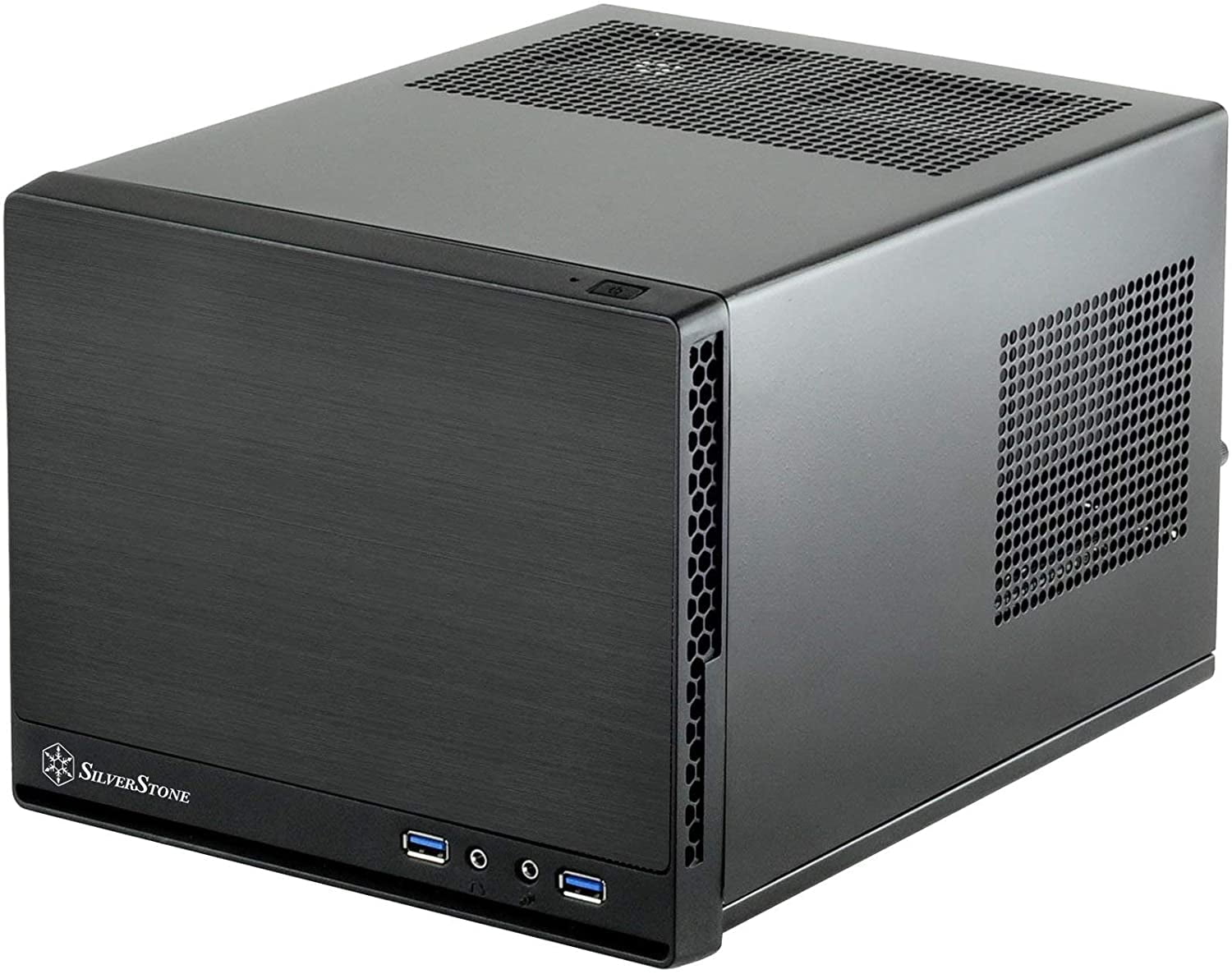 SilverStone Technology Ultra Compact Mini-ITX Computer Case with Solid ...