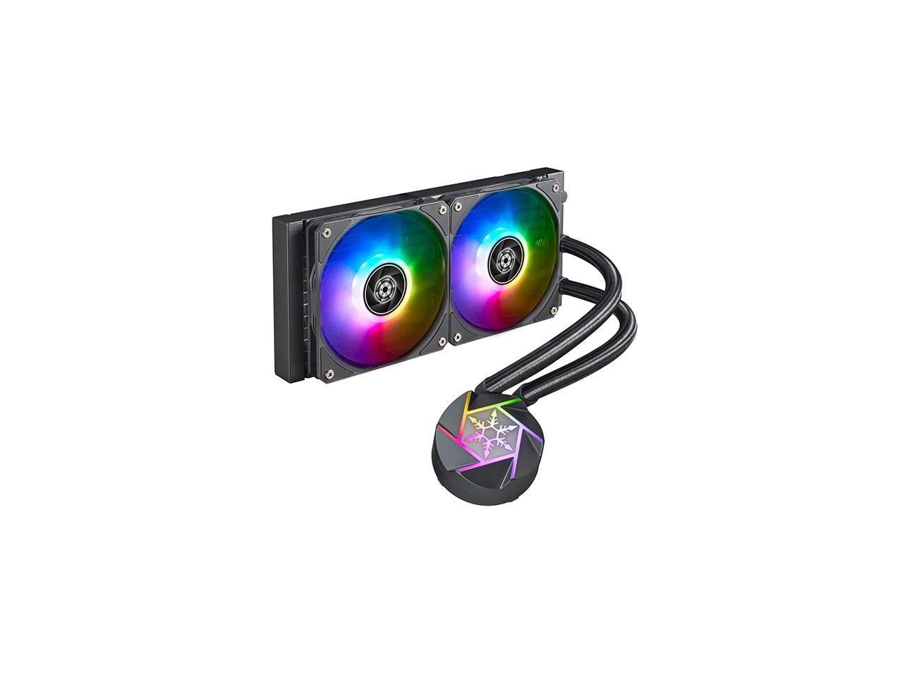 SilverStone VIDA 240 Slim High Performance Slim All-In-One Liquid ...