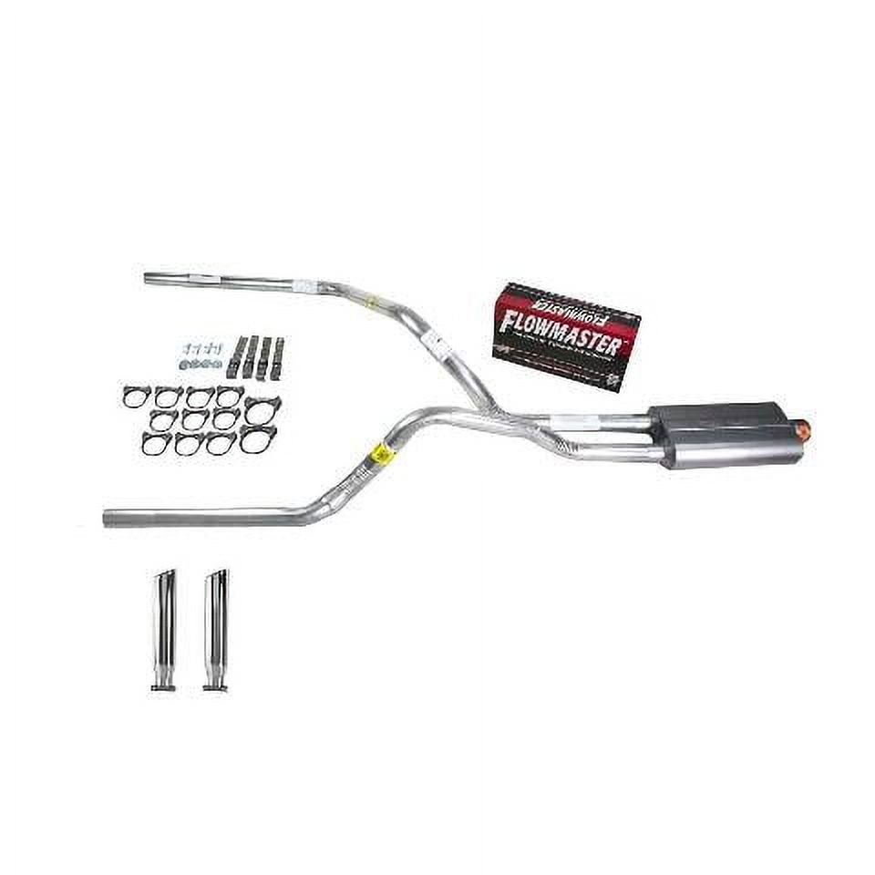 Silverado 88-95 dual exhaust 2.5 pipe Flowmaster 50 RC Tip - Walmart.com