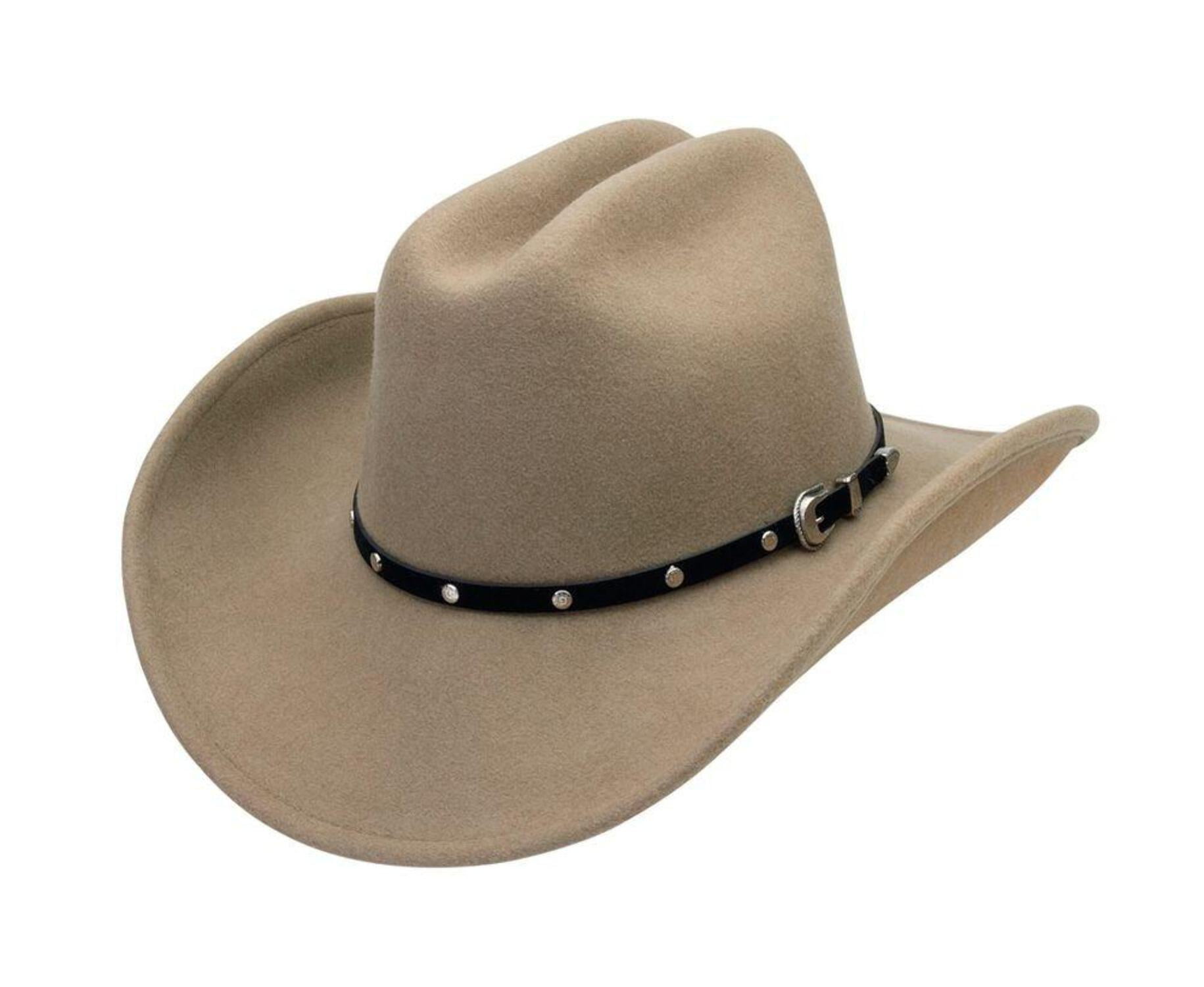 Silverado Unisex Crushable Felt Western Fashion Hat Putty - Walmart.com