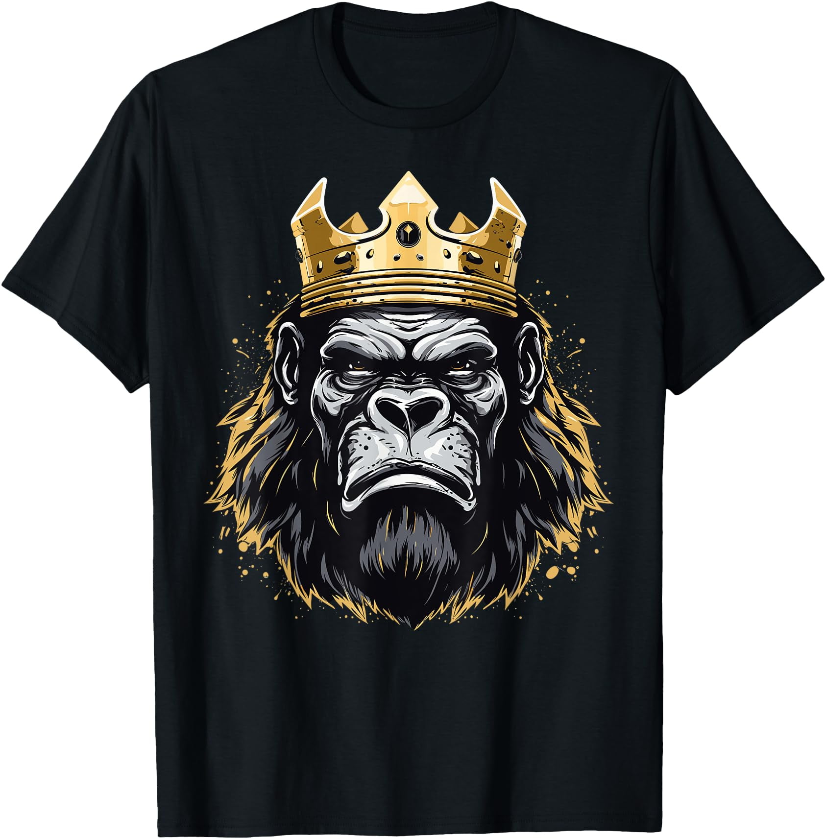 Silverback Gorilla King T-Shirt,Navy Blue Color,Size 3T - Walmart.com