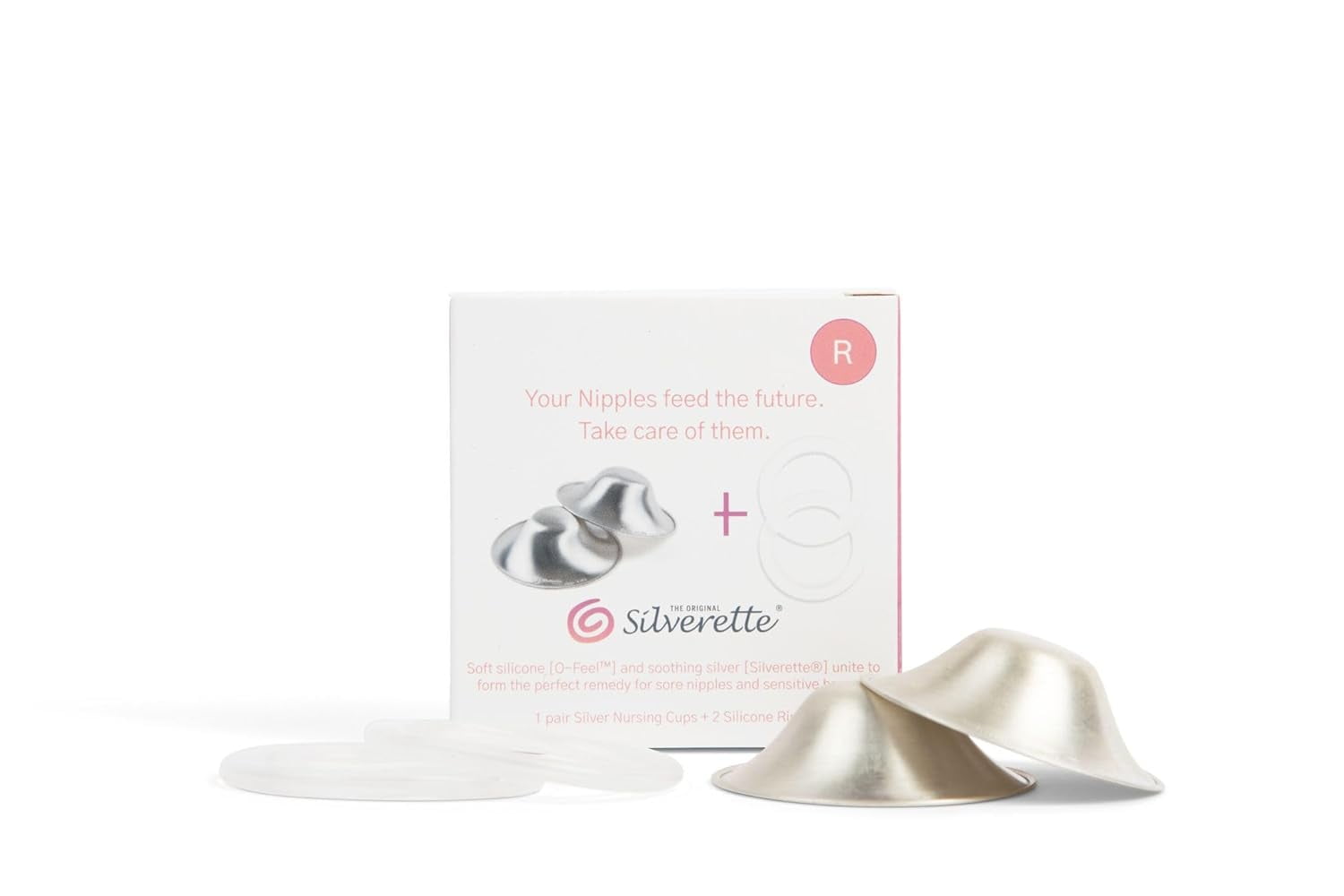 Silverette Nursing Cups - Soothe & Protect Your Nipples for ...