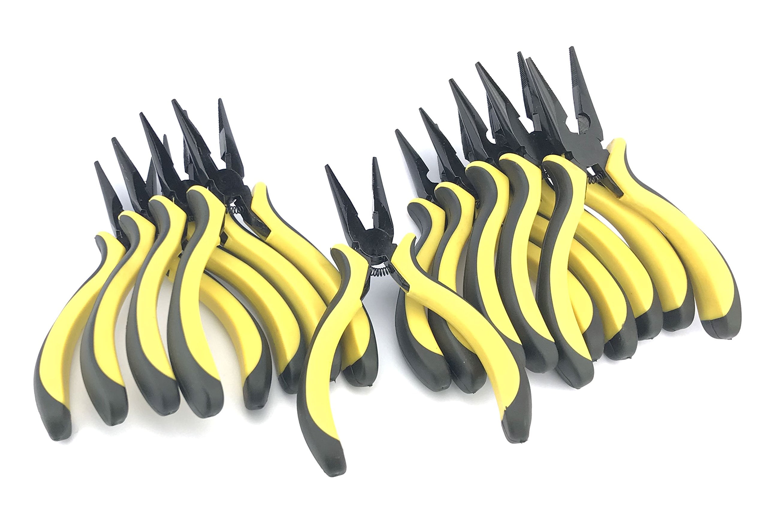 Silverhill Tools ANNBULK Contractor Long Nose Pliers Ergonomic Easy ...