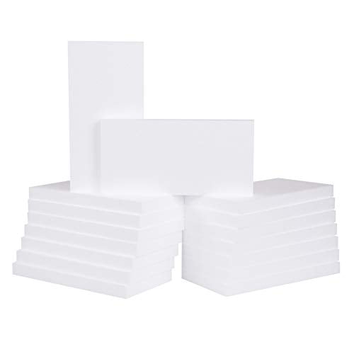 Silverlake Craft Foam Block 6x12x1 Inch Eps Polystyrene Sheet For Crafting Sculpting