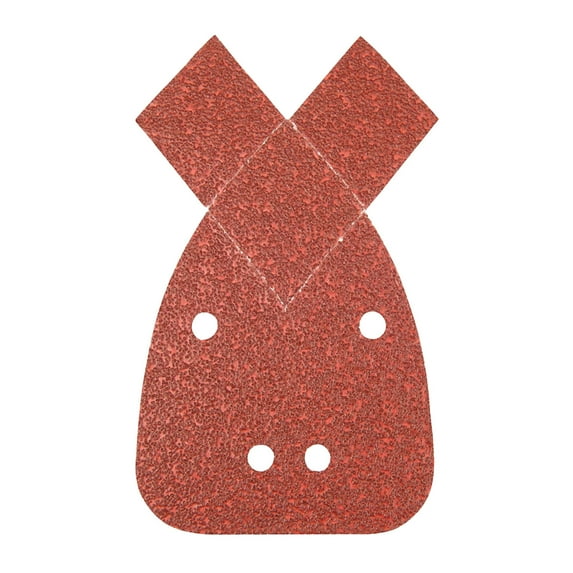 Silverline 120 Grit Hook and Loop Detail Sander Sheets (Pack of 10 ...