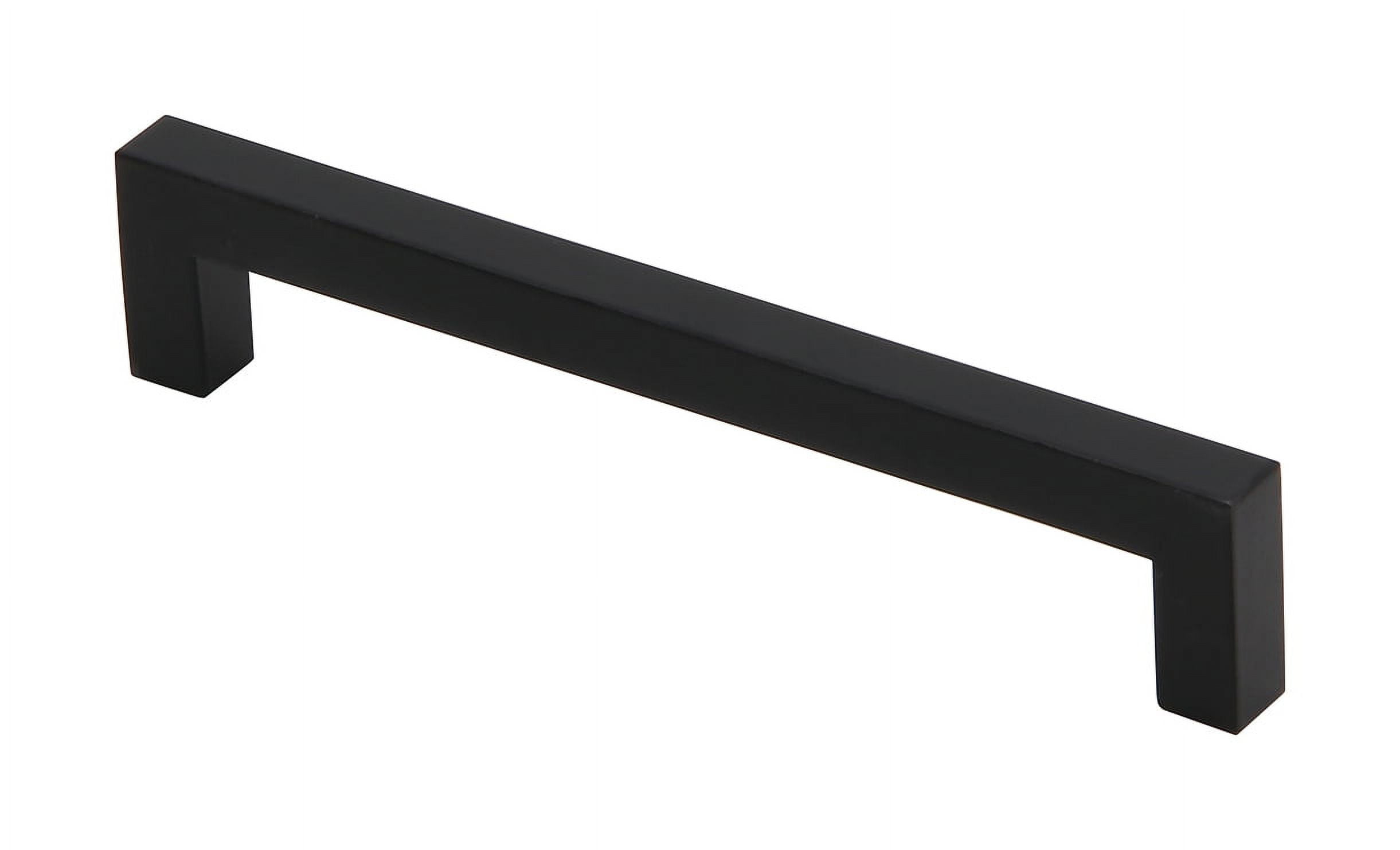 Silverline Cabinet Square Bar Pull 5" inch(128mm) Center to Center ...