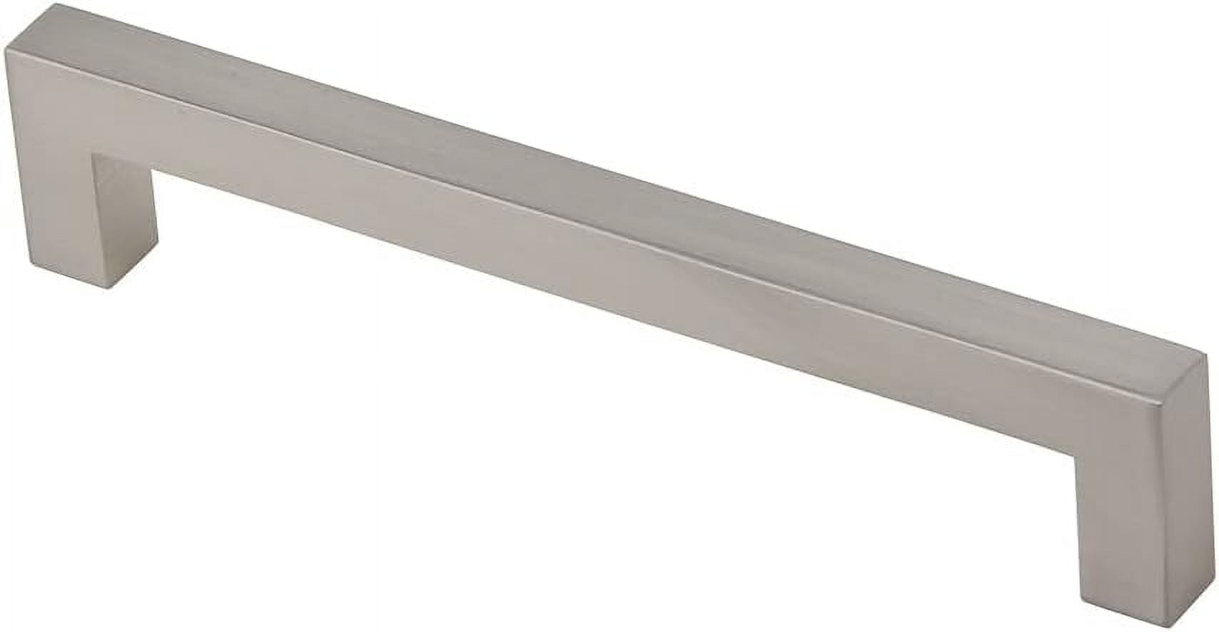 Silverline Cabinet Square Bar Pull 5" inch(128mm) Center to Center ...