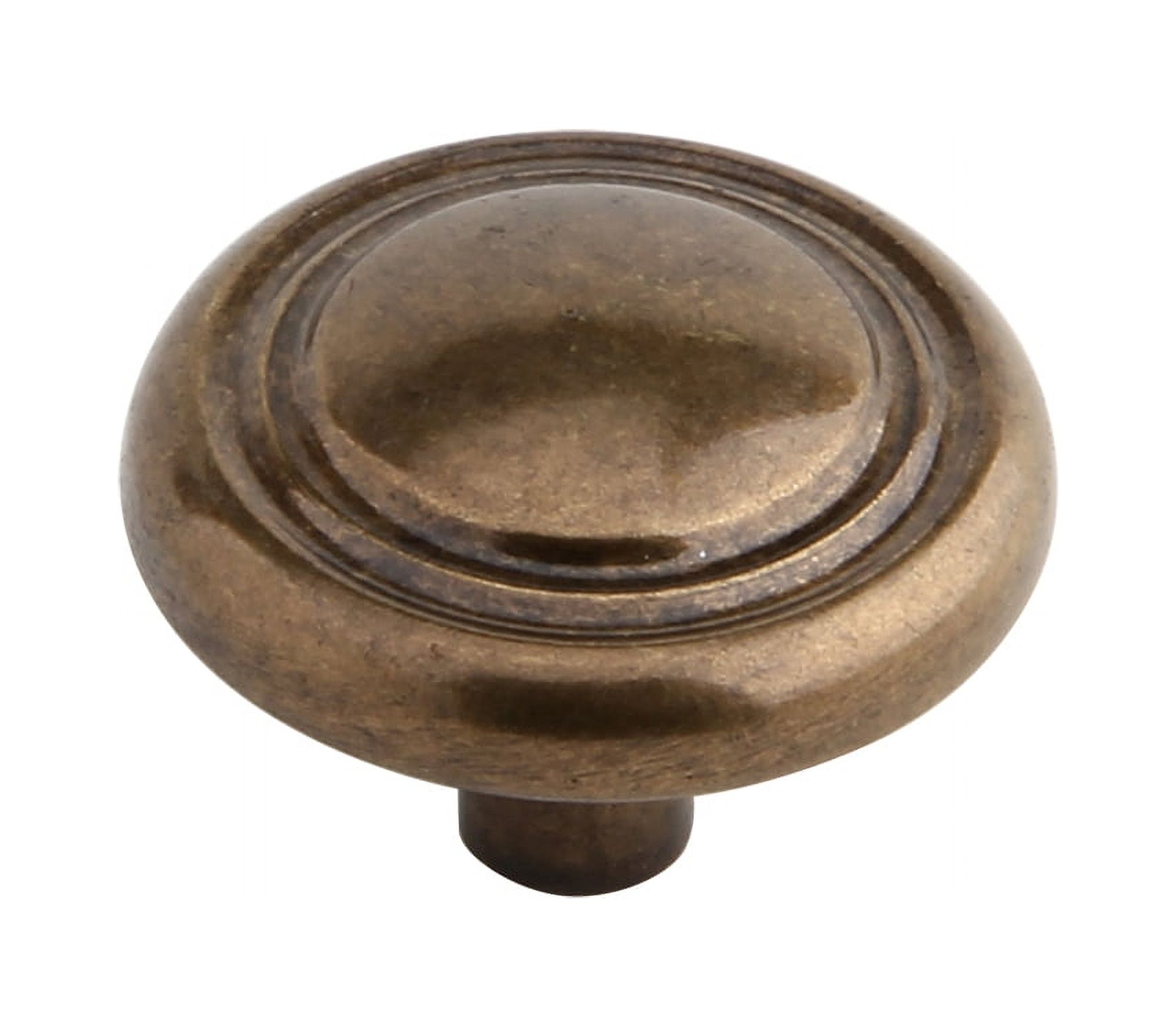 Silverline K2002-AB Cabinet Hardware Knob 10 Pack 32 x 23H (mm) Antique ...