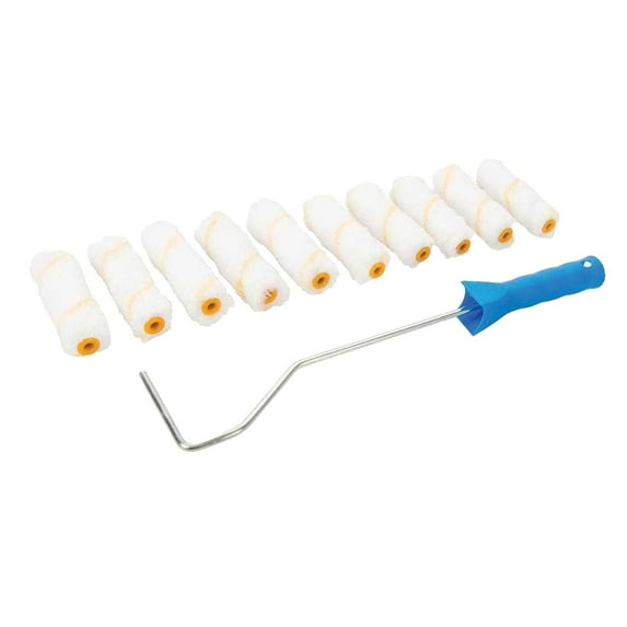 Silverline Mini Paint Roller Frame Set (Pack of 10) - Walmart.com