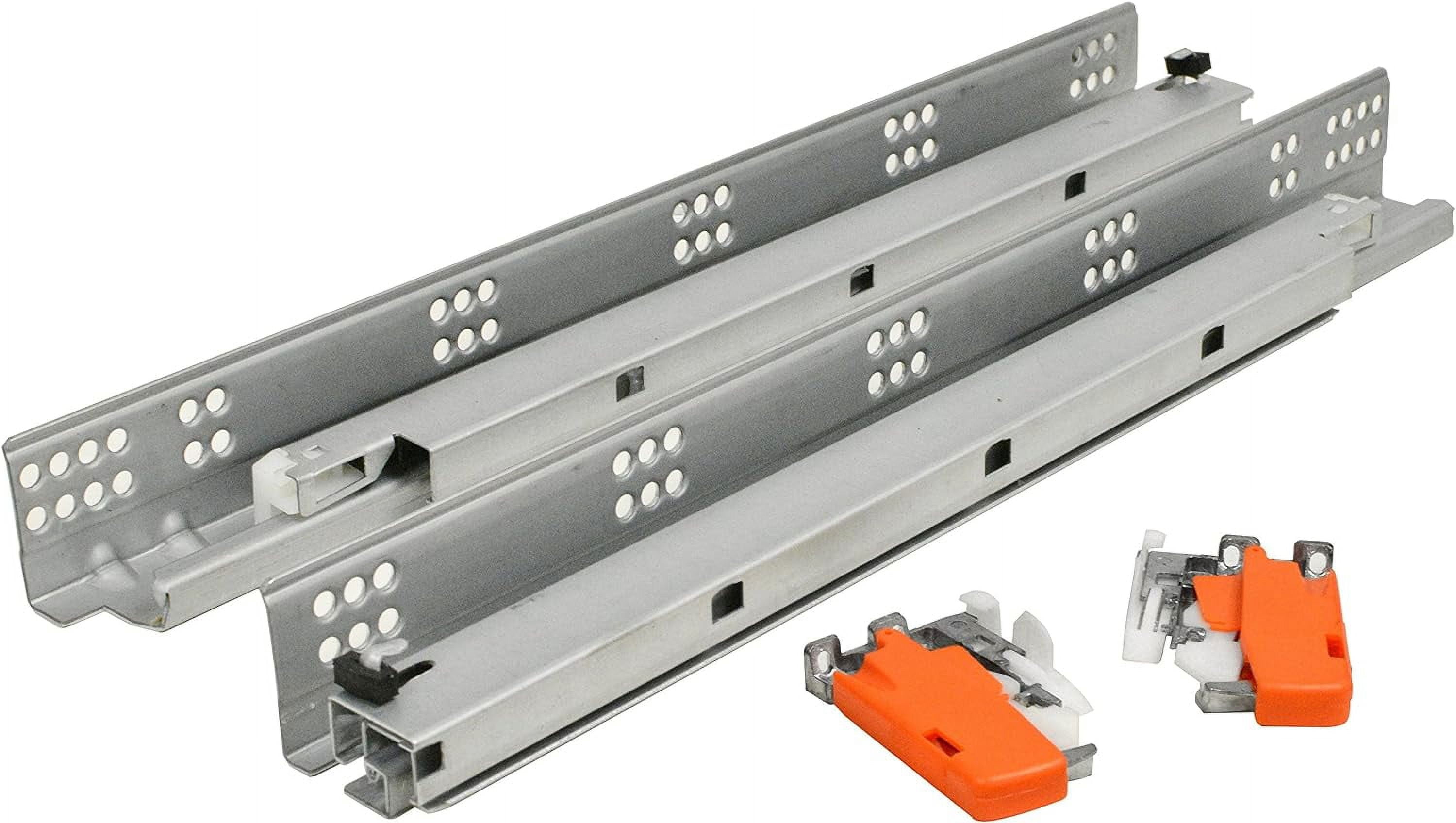 Silverline SFUS - 18" Undermount Drawer Slide 75 lb Soft Closing Full ...