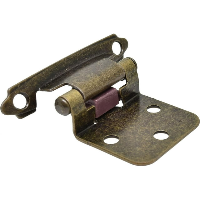 Silverline SH5001-AB Self Close Hinge Cabinet Hardware 25 Pairs Face ...