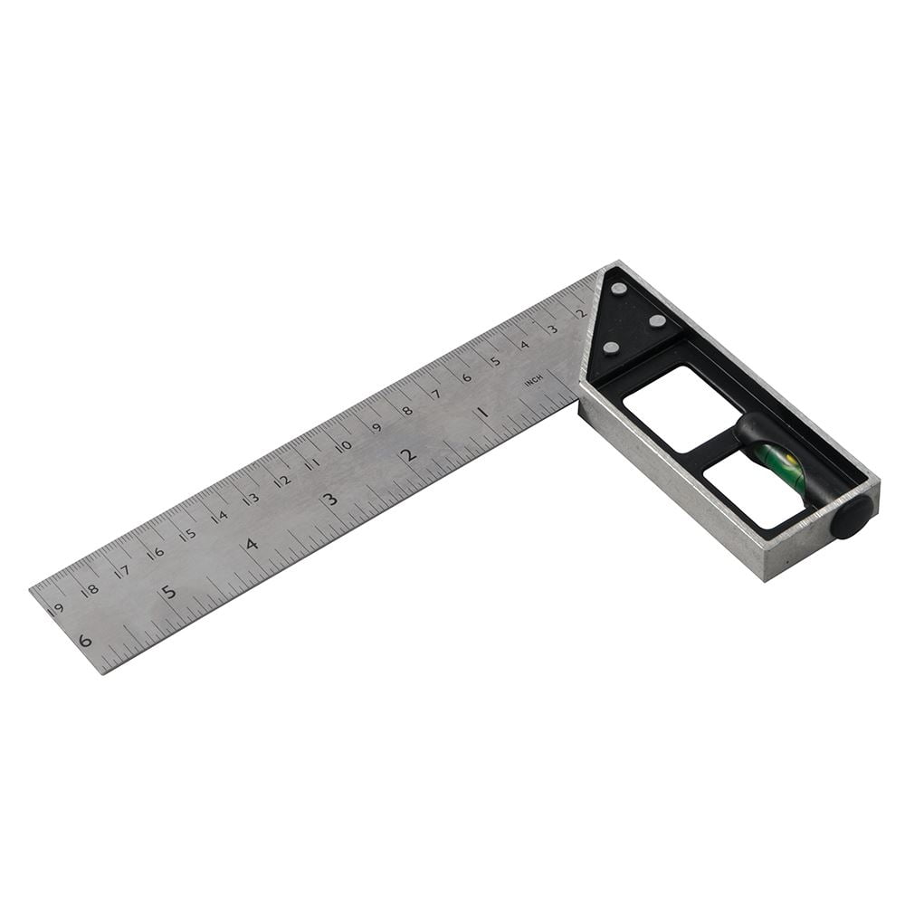 Silverline - Tri & Mitre Square with Spirit Level - 150mm - Walmart.com