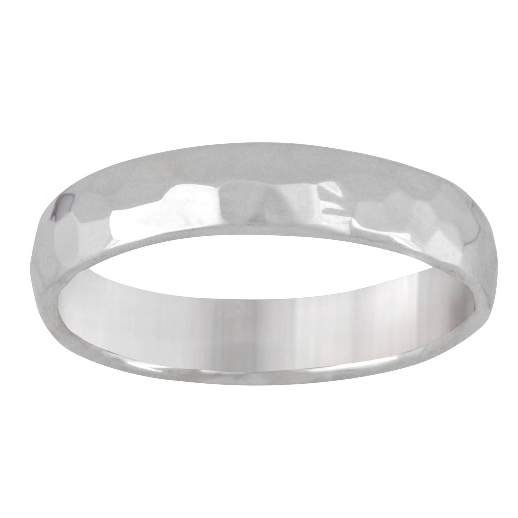 Silverly Women's 925 Sterling Silver Ring - Men's Rings - Hammered ...