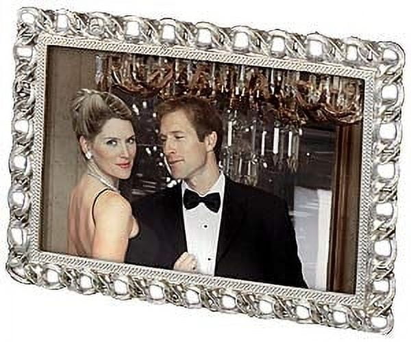 Silverplate WILSHIRE INTERLOCK frame by Prinz - 5x7 - Walmart.com