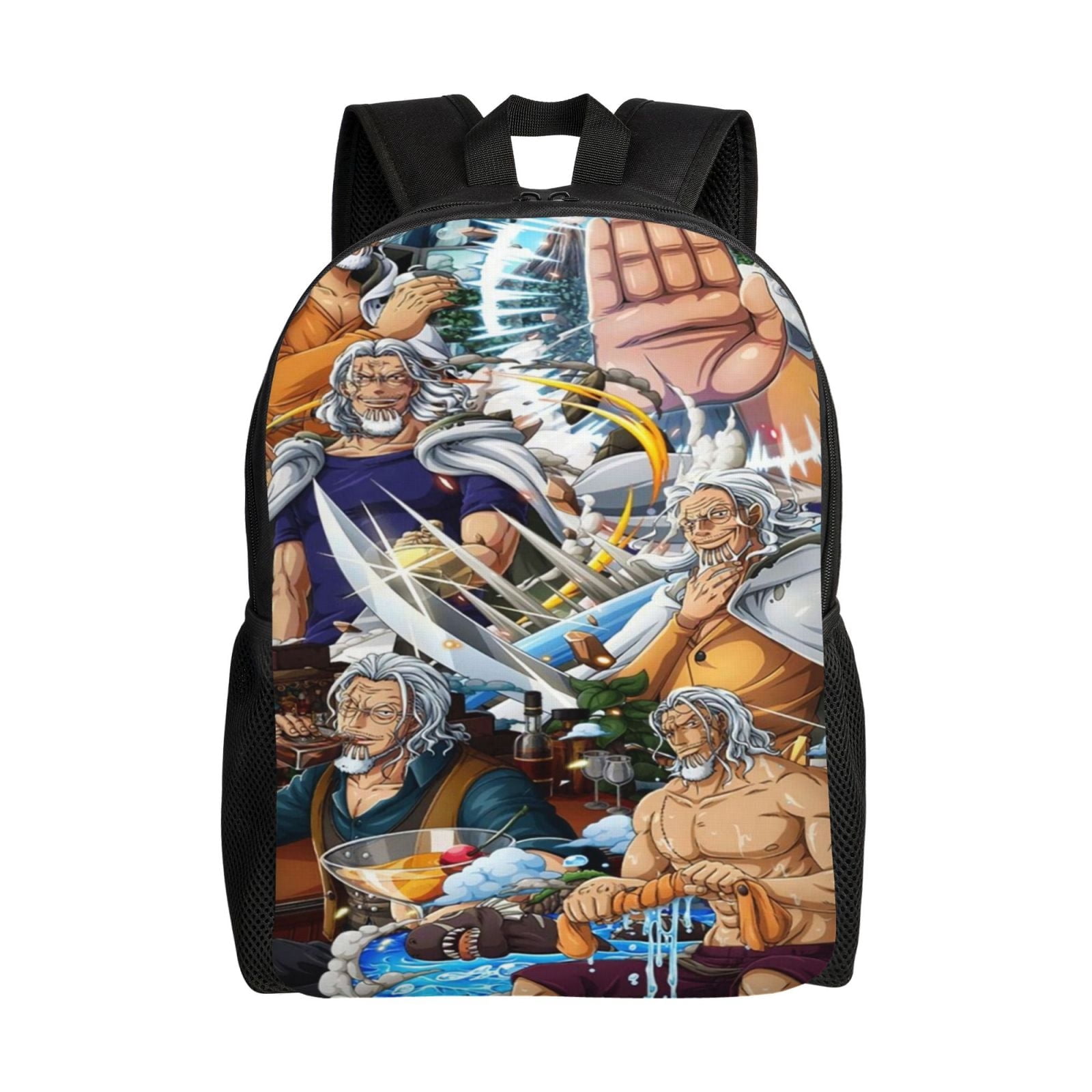 Silvers Rayleigh Anime Backpack Cartoon Travel Bags 3D Printed Casual ...