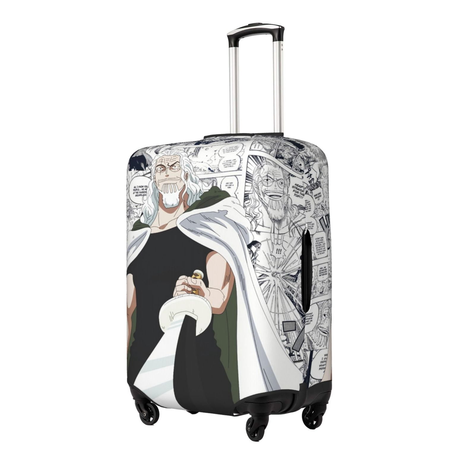 Silvers Rayleigh Cartoon Suitcase Cover With Concealed Zipper Luggage ...