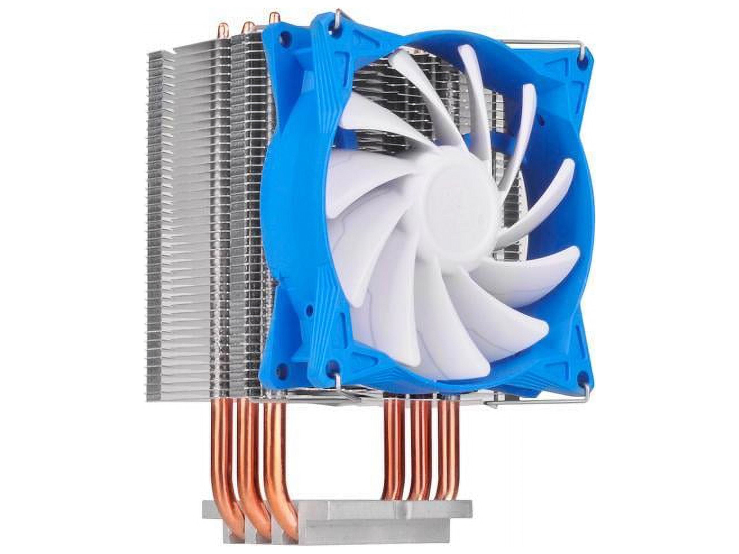 Side blow air CPU cooler /92x92x25mm PWM fan with wire clip / Universal ...