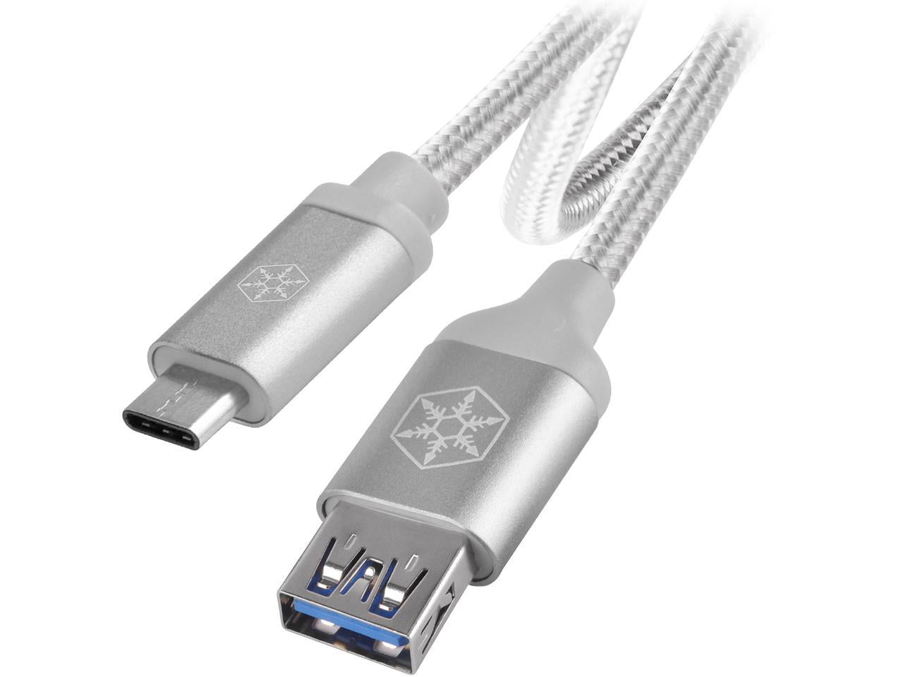 Silverstone CPU05S-500 Silver USB Cable - Walmart.com