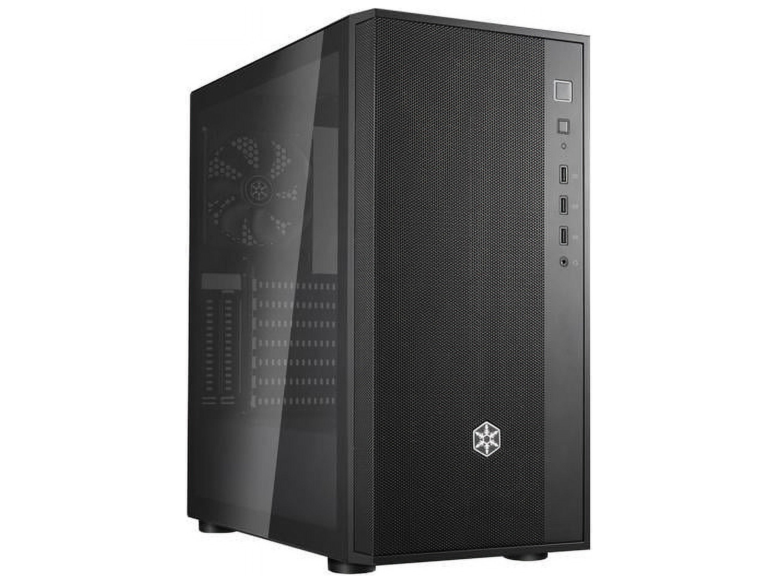 Silverstone FARA R1 V2 Stylish and distinct tempered glass mid tower ...