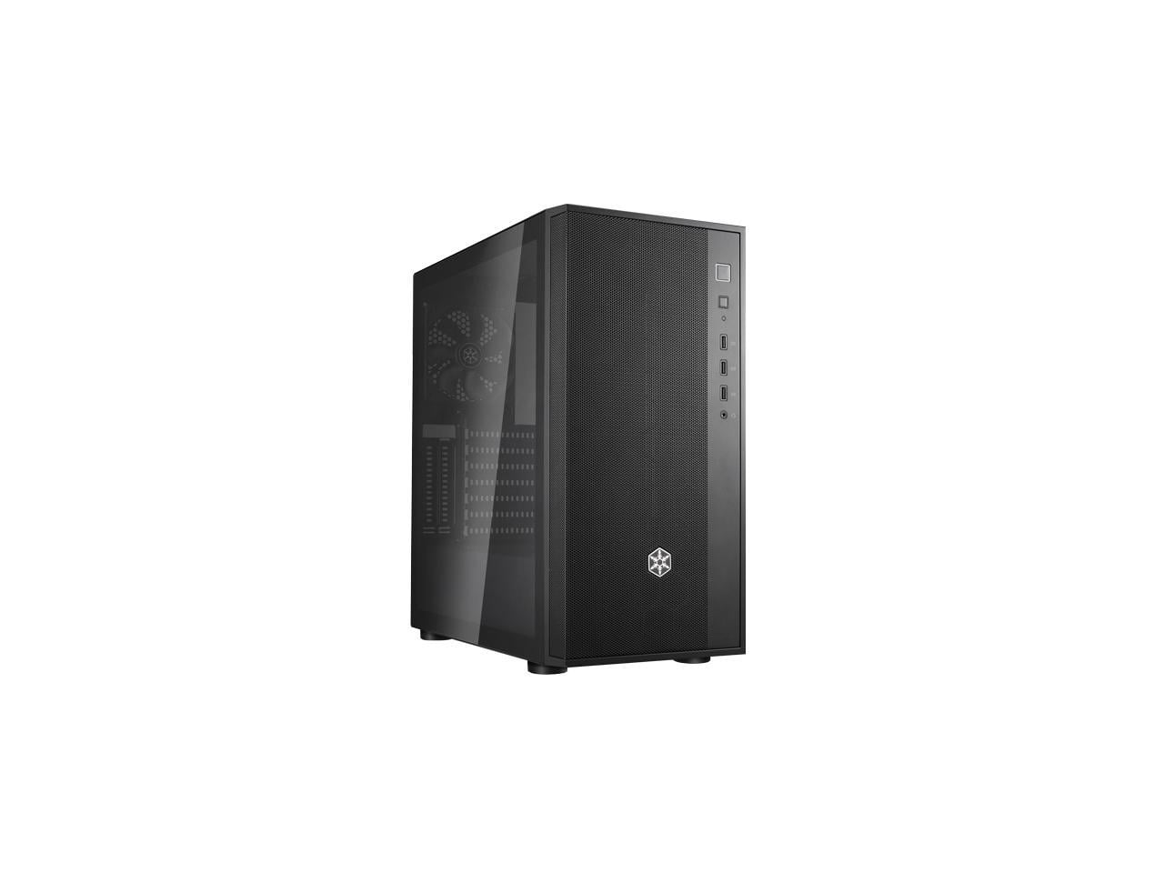 Silverstone FARA R1 V2 Stylish and distinct tempered glass mid tower ...