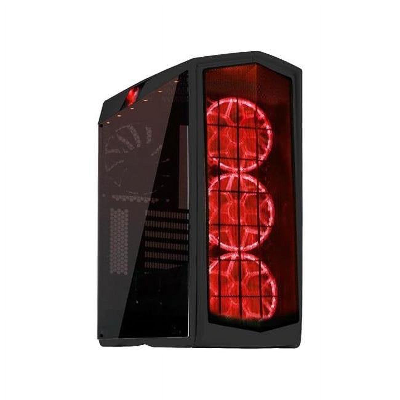 SST-PM01C-RGB (matte black + RGB LED + window) - Walmart.com