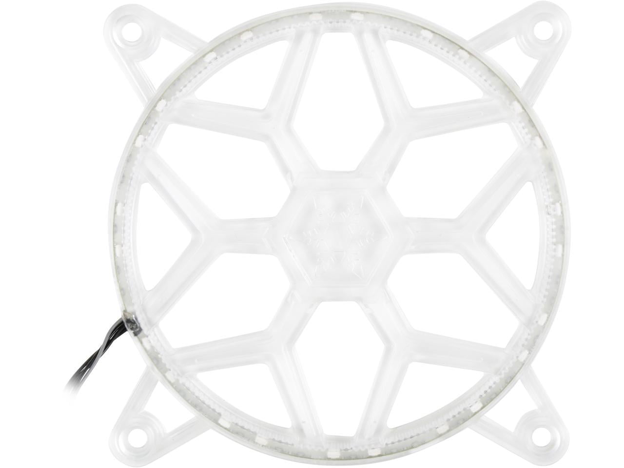 Silverstone SST-FG121 120mm Fan Grille with 24 Integrated RGB LEDs ...