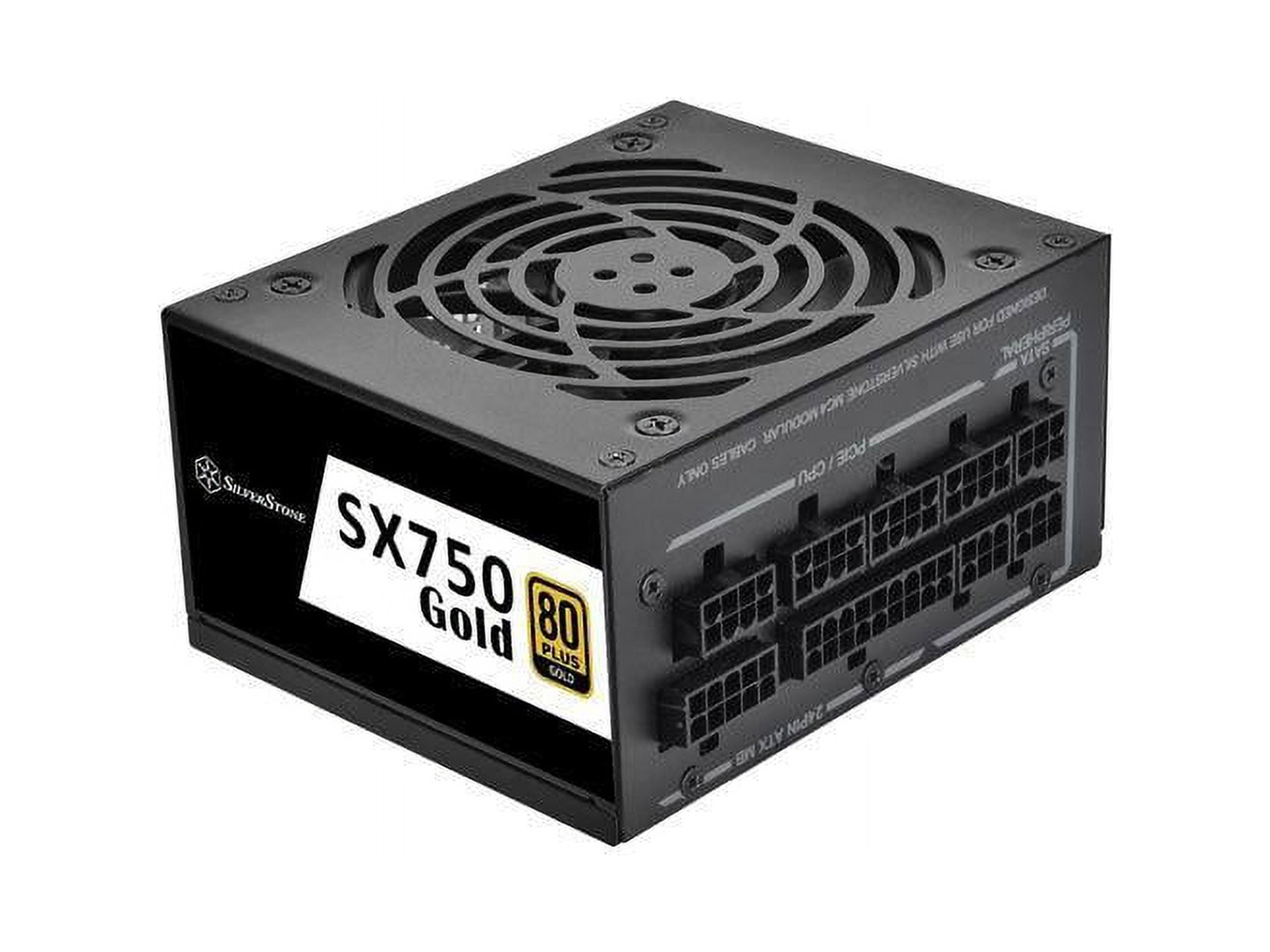 Silverstone SX750 Gold 80 PLUS Gold 750W SFX fully modular power supply ...