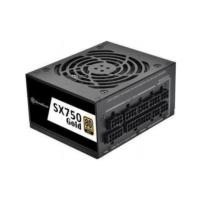 Silverstone SX750 Gold 80 PLUS Gold 750W SFX fully modular power supply - Walmart.com
