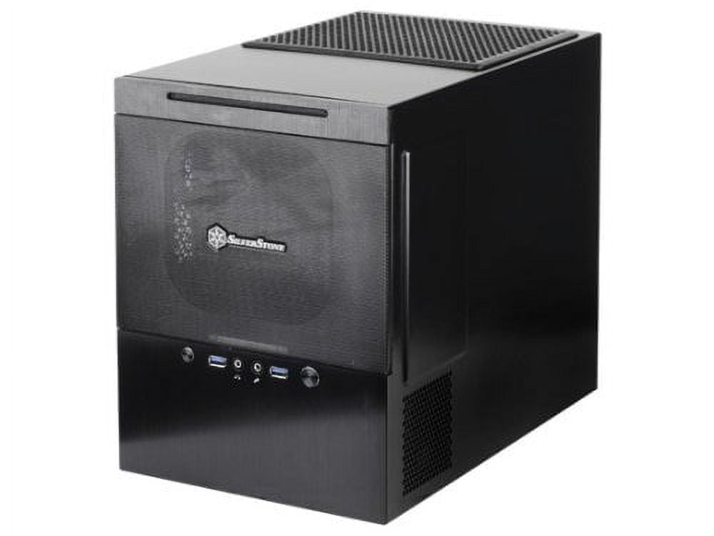 Silverstone Tek Micro-ATX/DTX/Mini-ITX Aluminum Front Panel/Steel Body ...