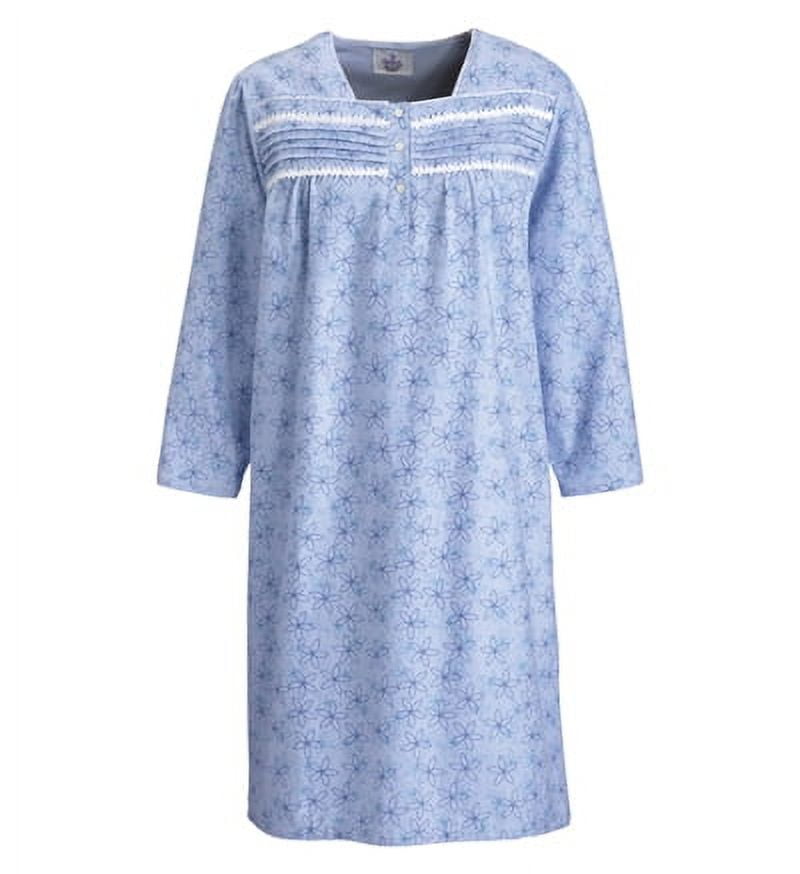 Silvert's Women Open Back Hospital Gown, XL, Blue Pinwheels - Walmart.com
