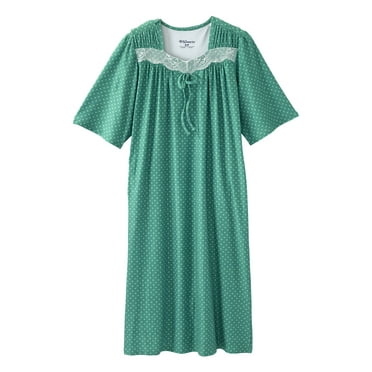 Open Back Night Gown For Ladies - Assisted Dressing Hospital Gown ...