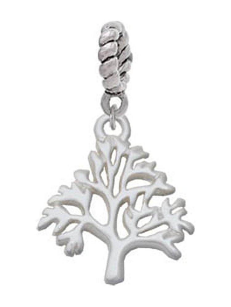 Silvertone Medium Tree of Life - Rope Charm Bead - Walmart.com