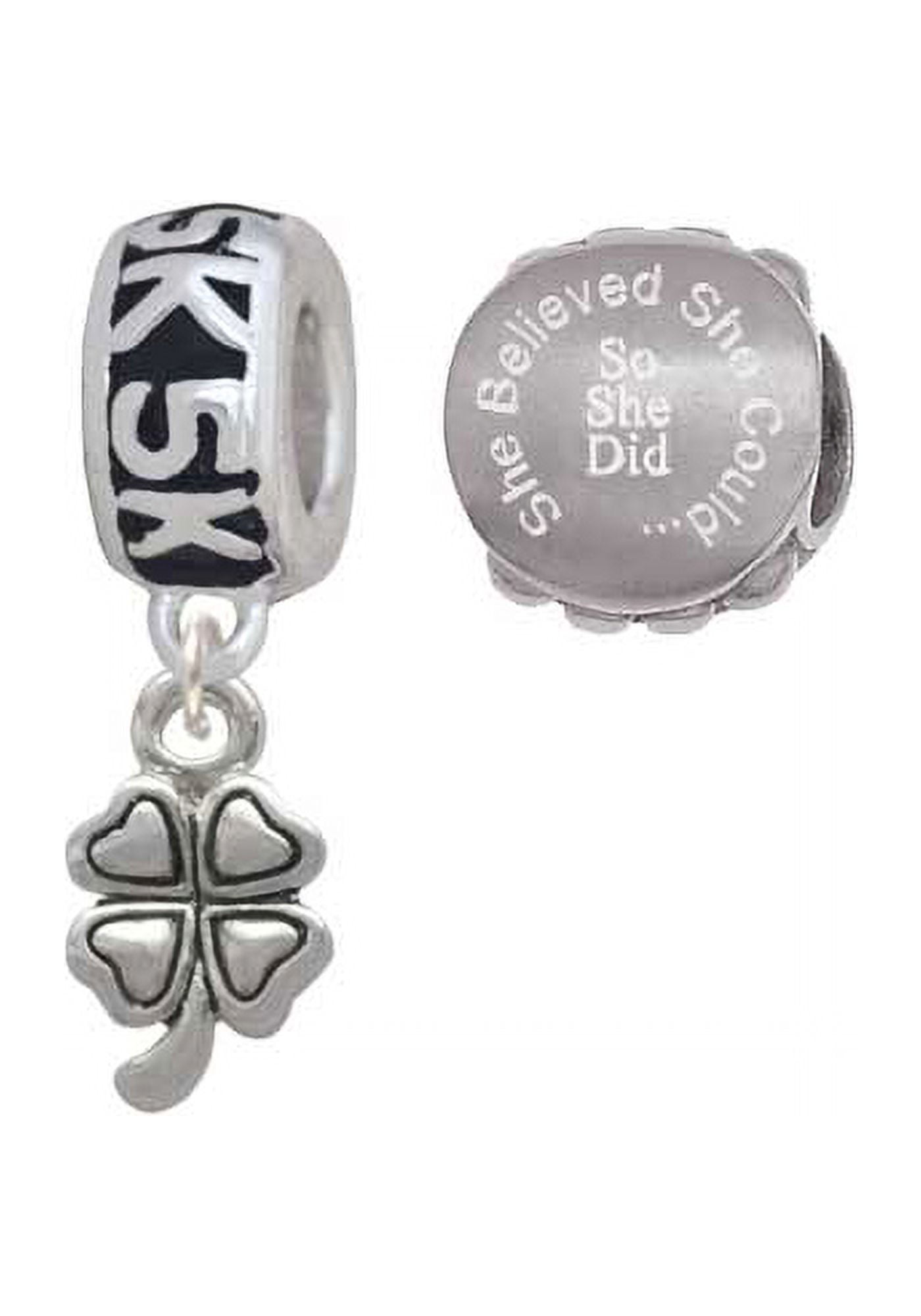 Silvertone Mini Four Leaf Clover 5K Run She Believed She Could Charm ...